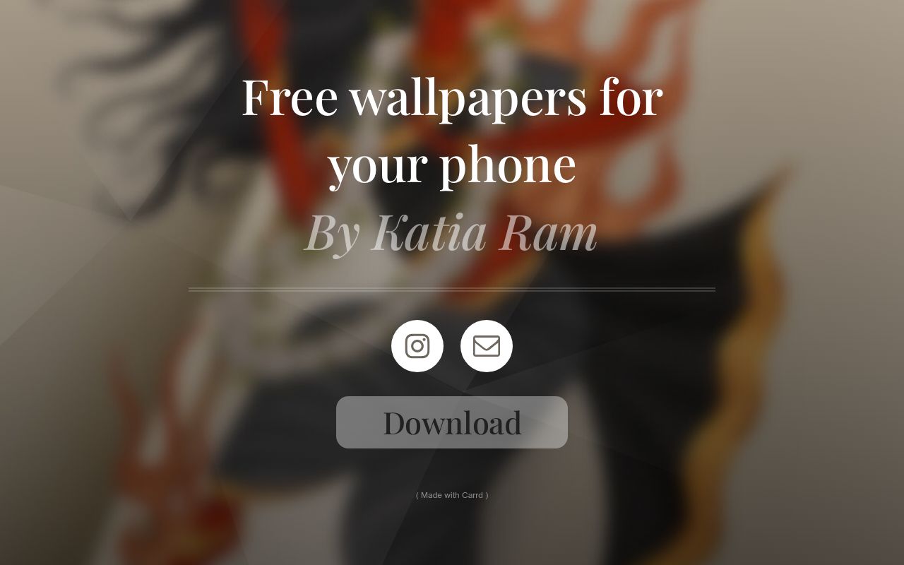 Free Wallpapers by Katia Ram